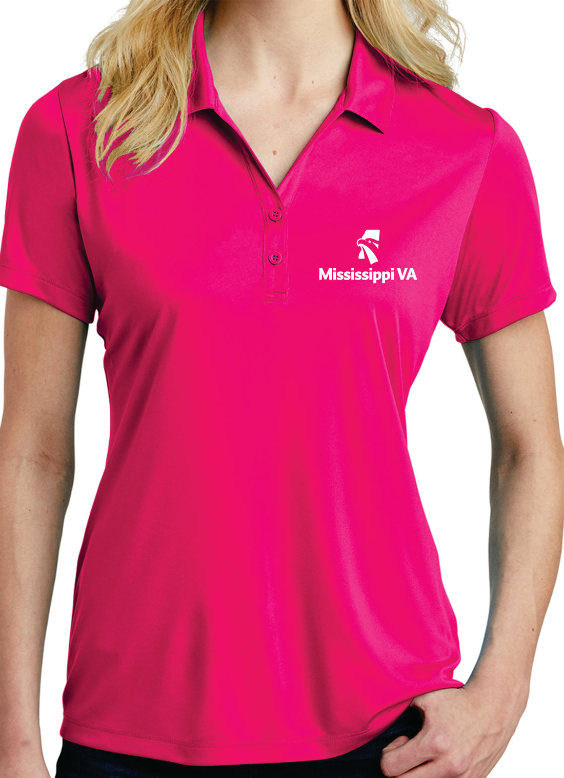 MSVA Women's Pink Polo – Hales Uniforms